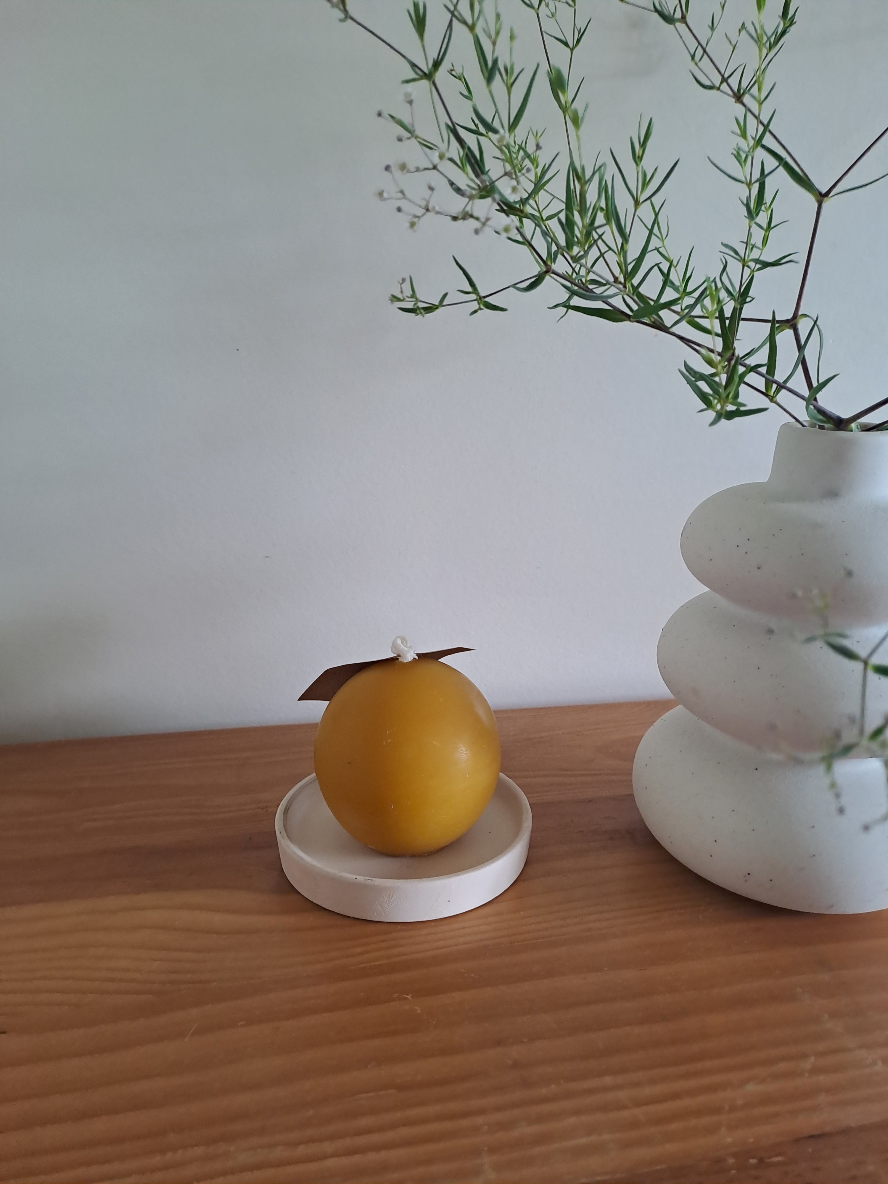 The Beeswax Sphere – Beckah - Bees Wax Candles